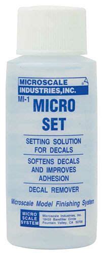 Micro Set Decal Setting Solution 1oz 296ml
