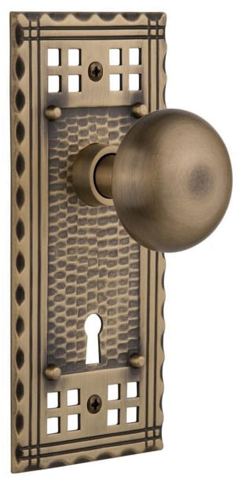 Nostalgic Warehouse Cranykdpkh New York Solid Brass Dummy Door Knob