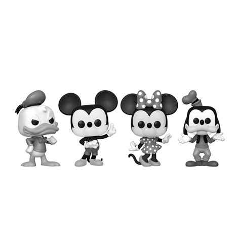 Funko Disney Classics Pop 4 Pack Mickey Minnie Donald Goofy Vinyl