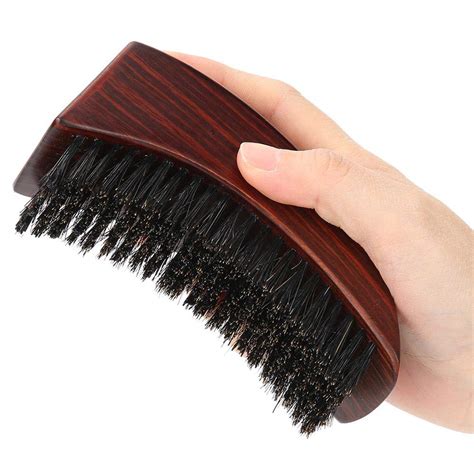 Beard Brush Wooden Beard Comb For Men Moderate Hardness Beard Brush