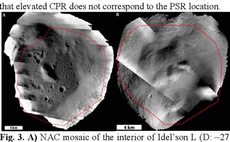 Figure 1 From Lroc Observations Of Permanently Shadowed Regions On The
