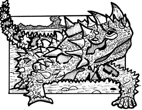 Thorny Devil Thorny Devil Horned Lizard Lizard Tattoo