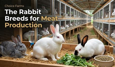The Best Rabbit Breeds For Meat Production Rabbit Choice Farms