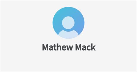 Mathew Macks Wantedly Profile