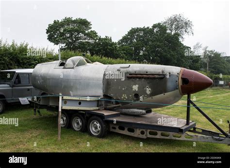 Unknown Supermarine Spitfire Fuselage At Headcorn Airfield Airshow 27