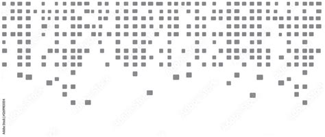 A Set Of Pixelated Gradients Collection Of Dither Elements Dissolving Halftone Squares And
