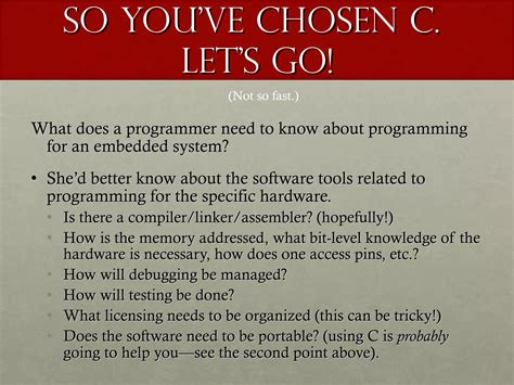 Compilers Programmingembedded Ppt