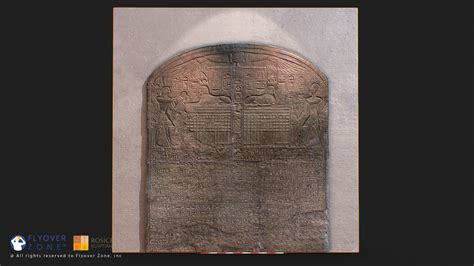 The Great Sphinx Dream Stele 3d Model By Flyover Zone Flyoverzone [4c6105e] Sketchfab