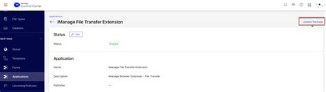 Optional Configuring The Allow List In Imanage Control Center