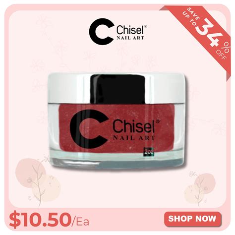 Chisel Solid Collection 2 In 1 Acrylic And Dipping Powder Nd Nails Supply
