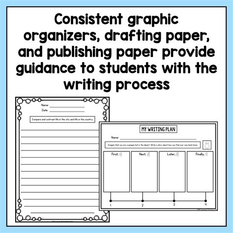 Writing Prompts Informational Narrative Opinion Writing Megabund