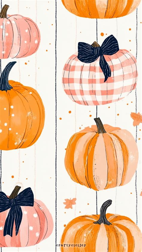 Preppy Fall Wallpapers Chic Autumn Phone Backgrounds Crafty Cici Joy