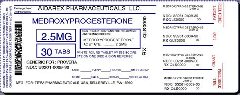Medroxyprogesterone Acetate Tablet