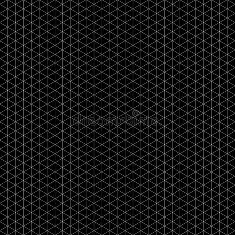 Vector Seamless Geometric Low Poly Triangular Pattern Isometric Grid