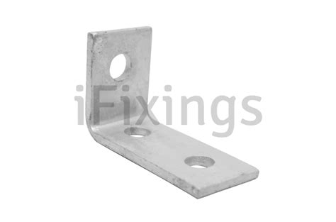 90 Degree 2 Hole 1 Hole Bracket Hdg Electro Fixings