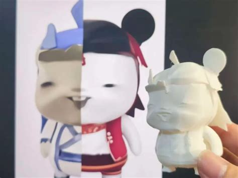 哪吒敖丙抽象合体版魔丸灵珠桌面摆件 免费 3d 打印模型 Makerworld