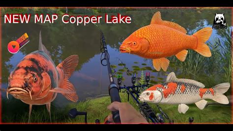 Russian Fishing 4 🐬new Copper Lake Map🐬 Rf4 Youtube