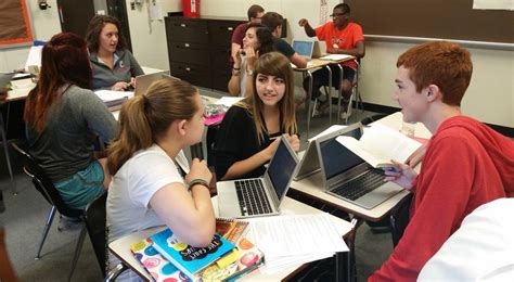 Language Arts Classroom High School