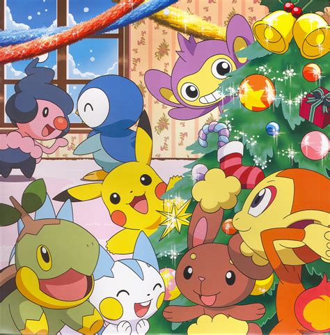 Pikachu Piplup Pachirisu Turtwig Chimchar And 3 More Pokemon