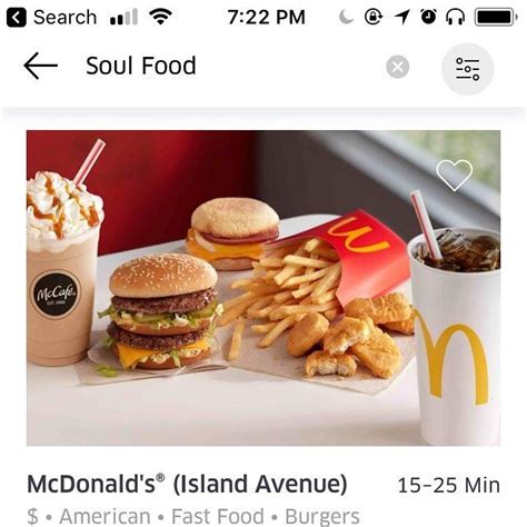 Uhh Ubereats Mcdonalds Is Not Soulfood American Fast Food