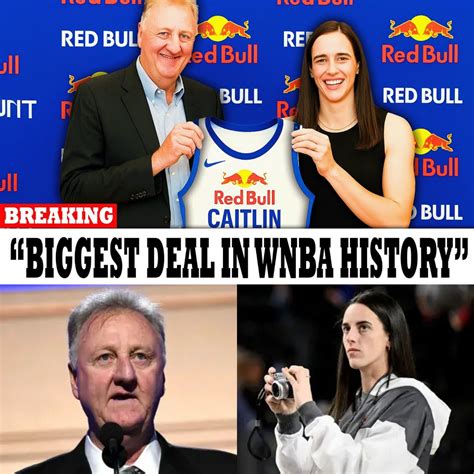 Breaking Larry Bird Just Surprised Caitlin Clark With A 50 Million