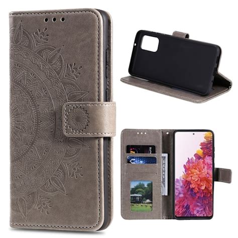 Samsung Galaxy S20 Fe Mandala Fodral Grå Grey Grå Fyndiq