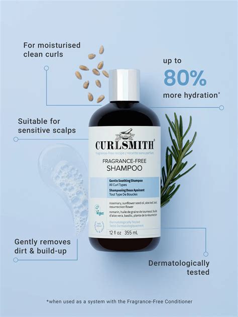 Curlsmith Fragrance Free Shampoo Curl Warehouse