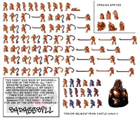 Custom Castlevania Sprites Custom Edited Pcsces