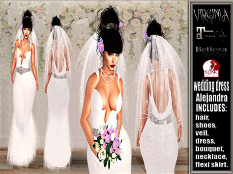 Second Life Marketplace Wedding Dress Alejandra