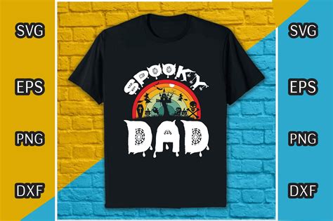 Spooky Dad Graphic By Journey With Craft · Creative Fabrica