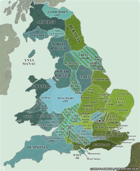 Kingdoms Of British Celts Damnonii Attecotti Alt Clut Strathclyde