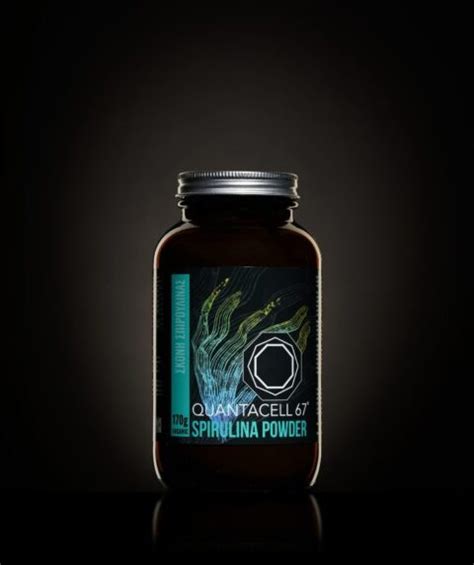 Organic Spirulina Powder 90g Quantacell67