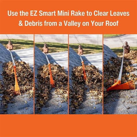 Plastic Gutter Cleaning Rake Roof Gutter Scoop Garden Leaf Remover Rain