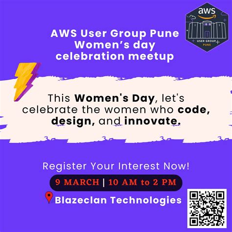 Aws User Group Pune On Linkedin Awscommunity Awsusergroup Womensday Aws Diversityintech