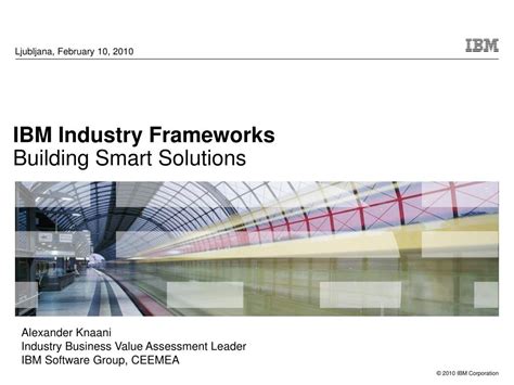 Ppt Ibm Industry Frameworks Building Smart Solutions Powerpoint