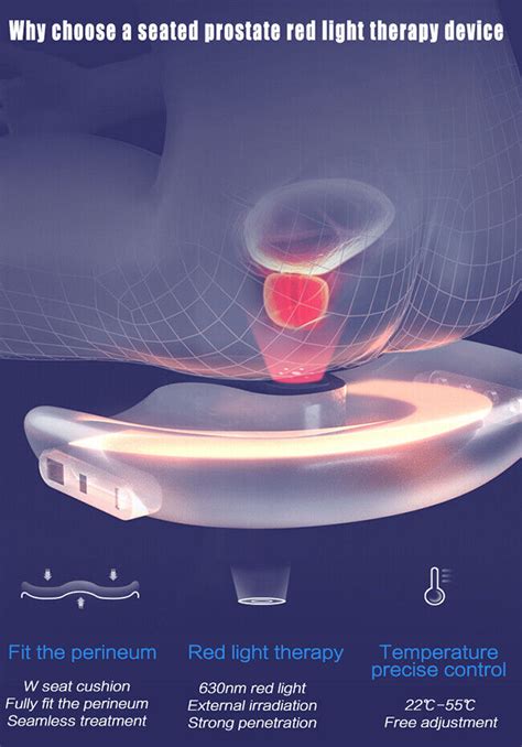 Prostate Treatment Machine Red Light Laser Therapy Device Prostatic