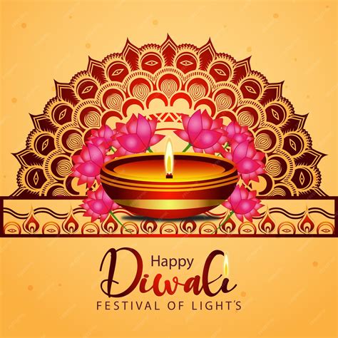 Premium Vector Hindu Festival Deepavali Latest Vector Design