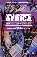 Contemporary Africa Challenges And Opportunities Springer Nature Link