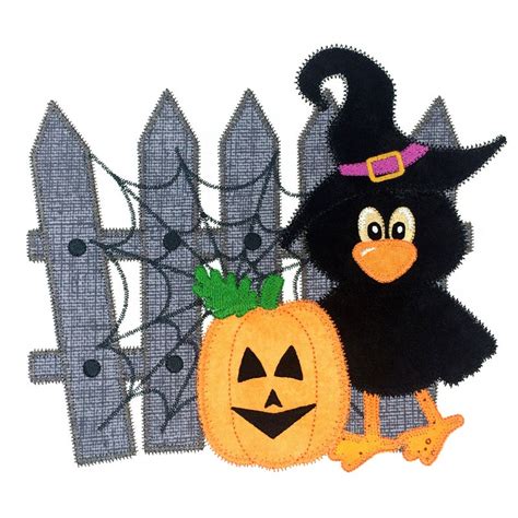 Crow Applique Etsy