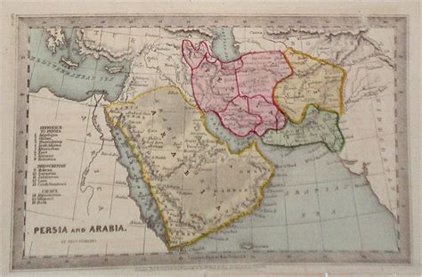 Antique Maps Of The Middle East