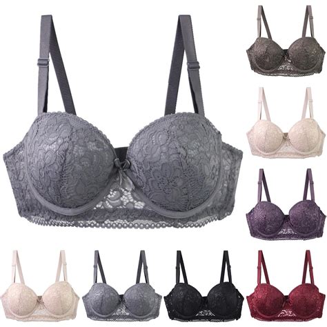 Ashirexll Push Up Bra Plus Size Bras For Women Large Size Front