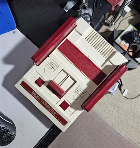 Bought A Famicom The Controllers Are A But Scuffed In The Gold Surface