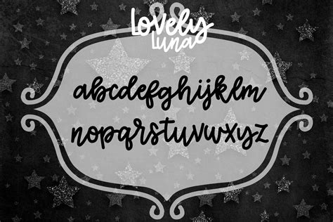 Lovely Luna Script Font Bundles