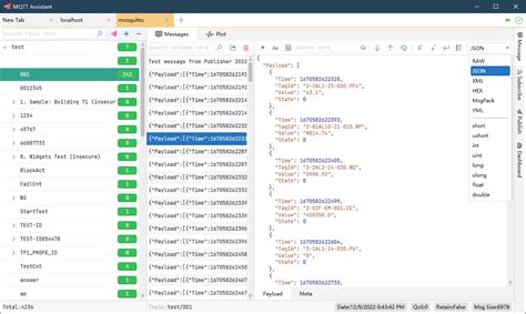MQTT Assistant 送码您的 MQTT GUI 调试工具 V EX