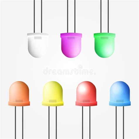 Colored Diode Stock Illustrations 250 Colored Diode Stock