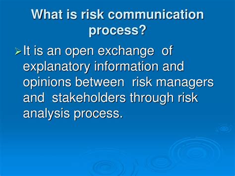 Ppt Risk Communication Powerpoint Presentation Free Download Id