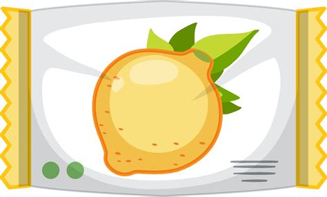 Packaging Of Lemon Candy Isolated 2801654 Vector Art At Vecteezy