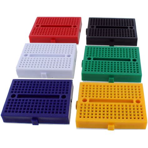 Mini Electronics Breadboards Set Of 6 Xump