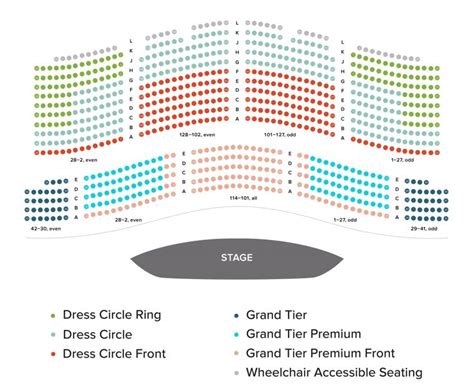 Sf War Memorial Opera House Seating Chart