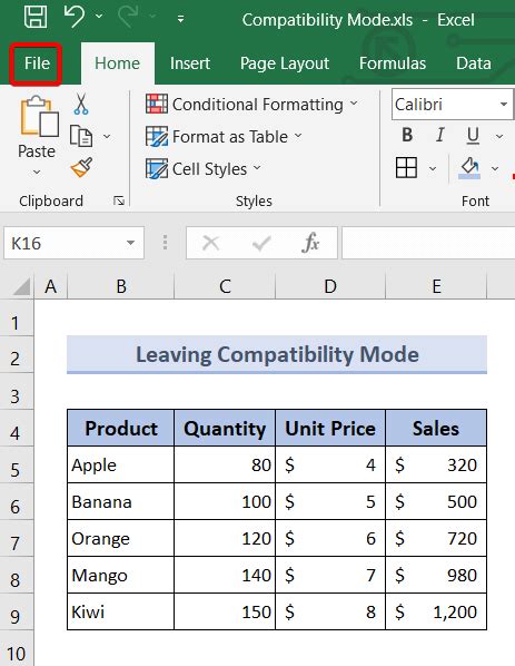 Compatibility Mode In Excel Find Check Save And Turn Off Exceldemy